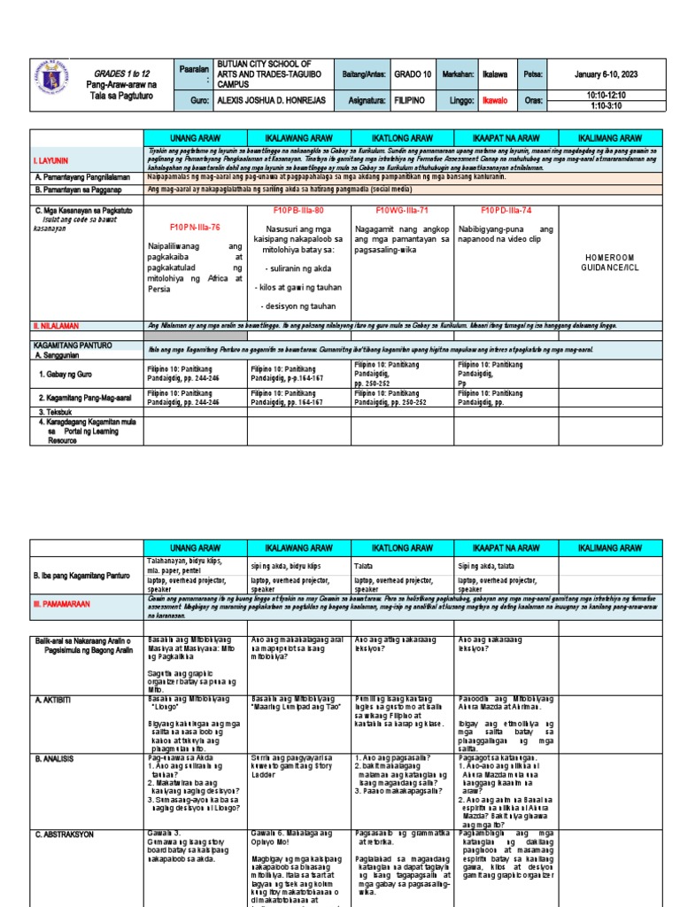 3rd - Week 1 | PDF
