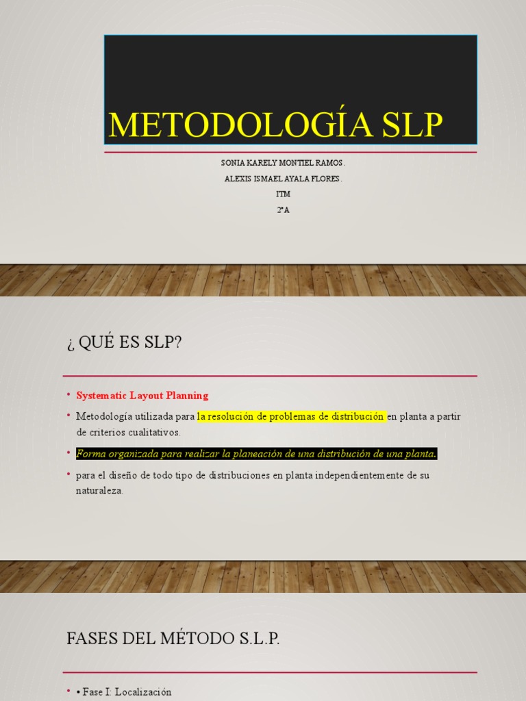 Metodología SLP | PDF