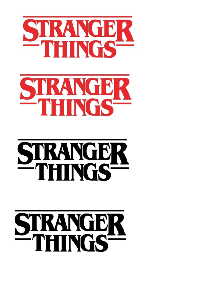 Topper Doces Stranger Things | PDF