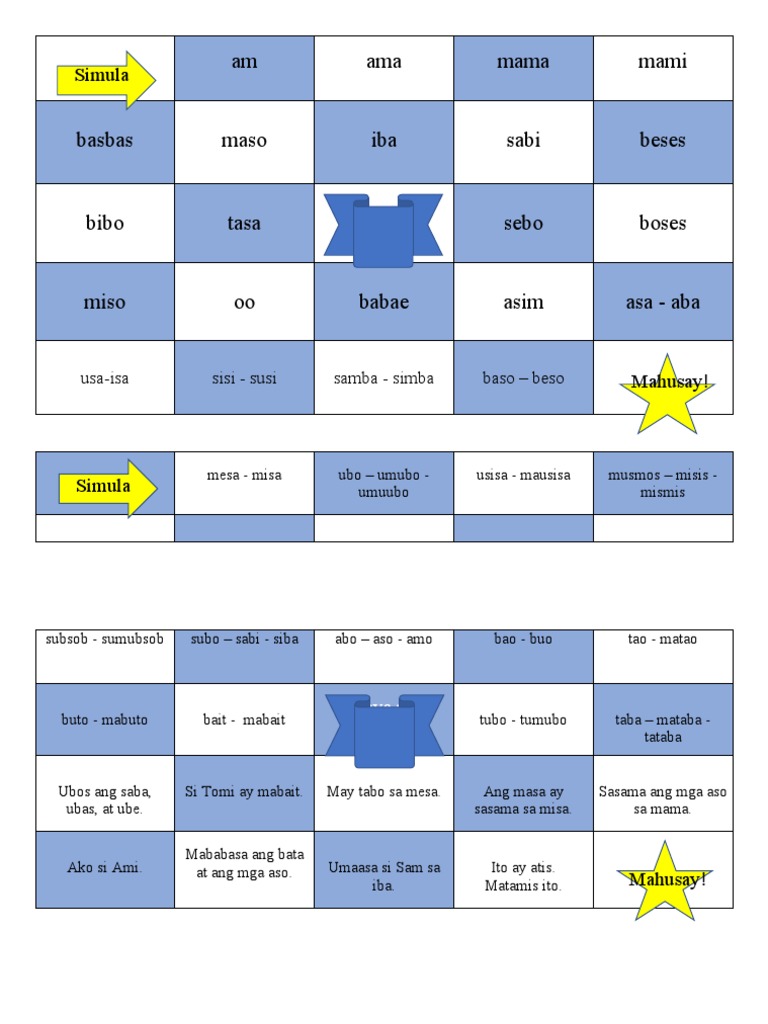 Game - Marungko | PDF