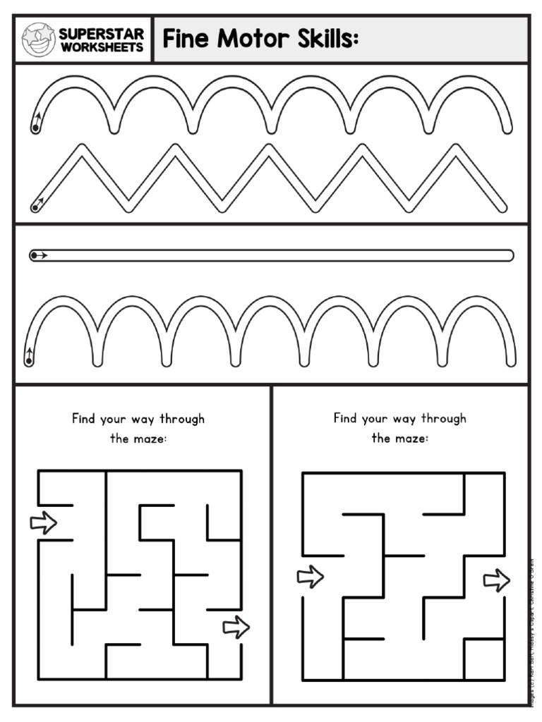 Assessment Fine Motor Skills W | PDF