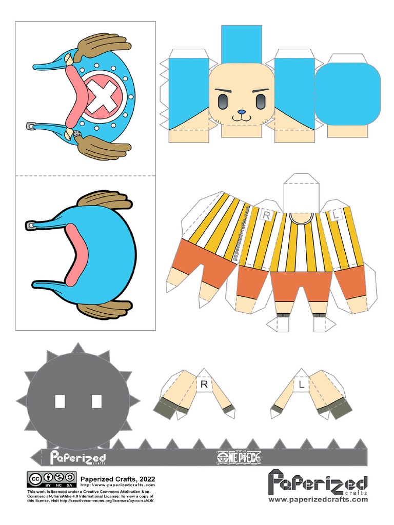 One Piece - Tony Tony Chopper Papercraft | PDF