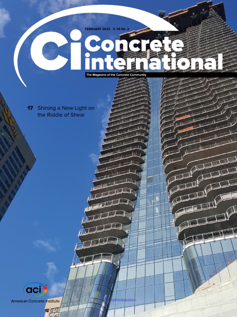 ACI Concrete International Journal Vol 45 No 2 2023 PDF | PDF ...