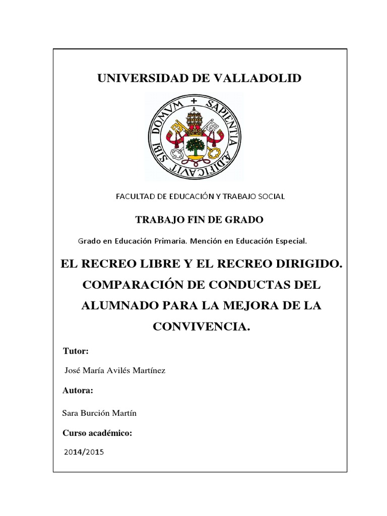 TFG-G 1076.pdf Jsessionid | PDF | Maestros | Aprendizaje