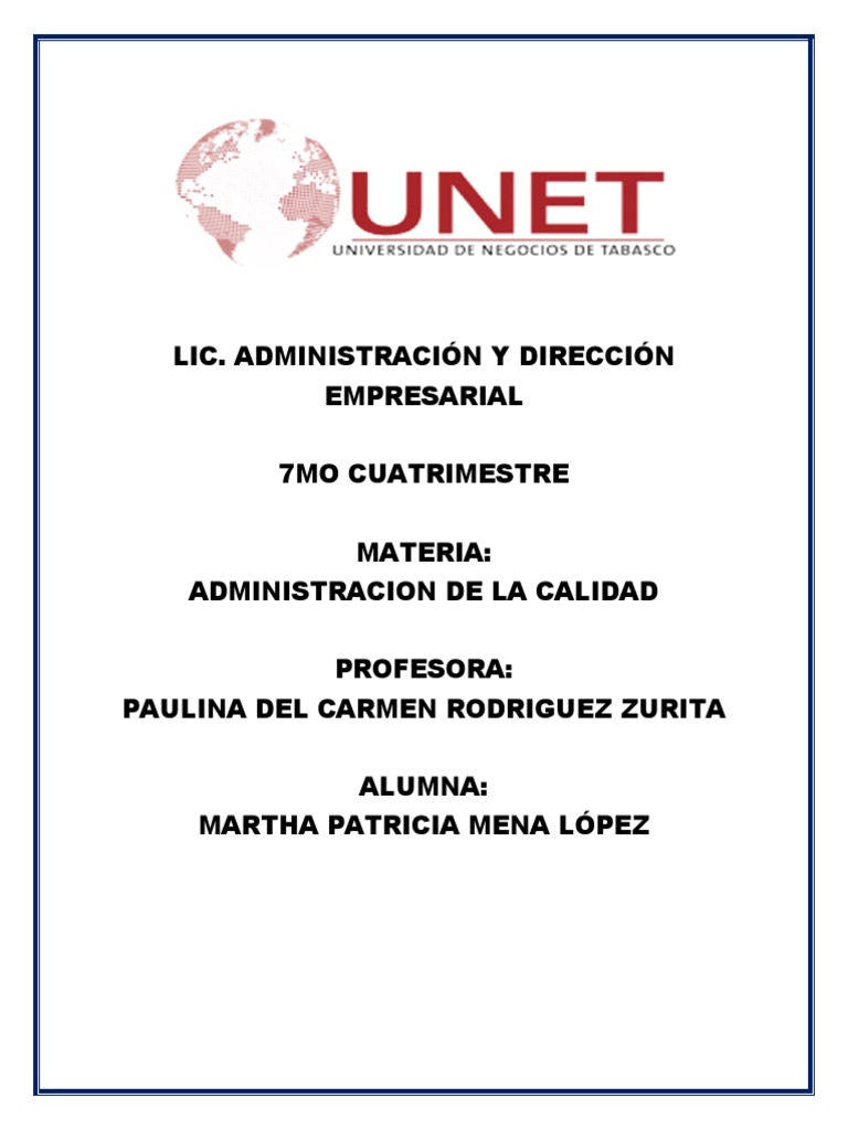 Filosofia de La Calidad | PDF | Calidad (comercial) | Mercado (economía)