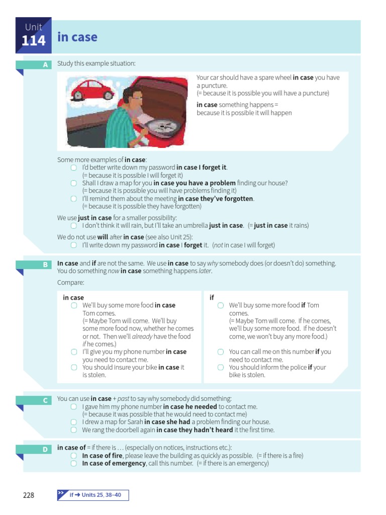 In Case, As Long As, Provided, Unless | PDF