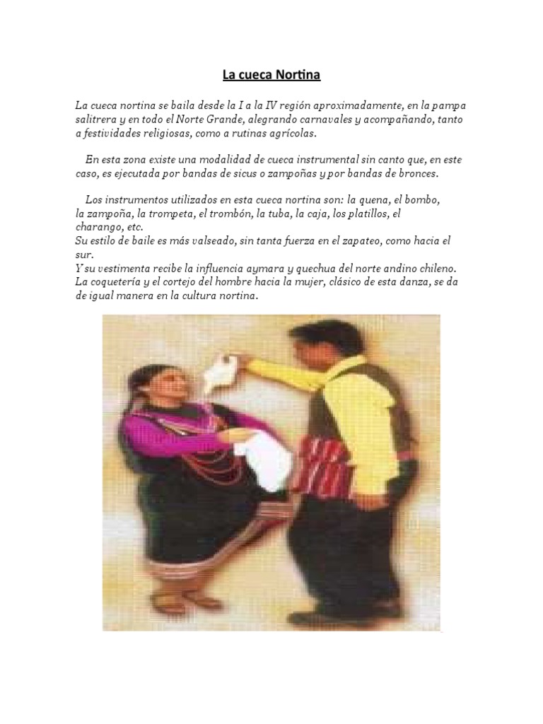 La Cueca Nortina | PDF