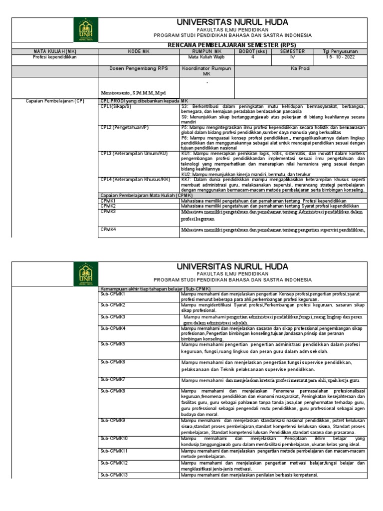 Profesi Kependidikan - Mensissusanto | PDF
