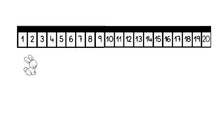 Recta Numerica para Imprimir | PDF