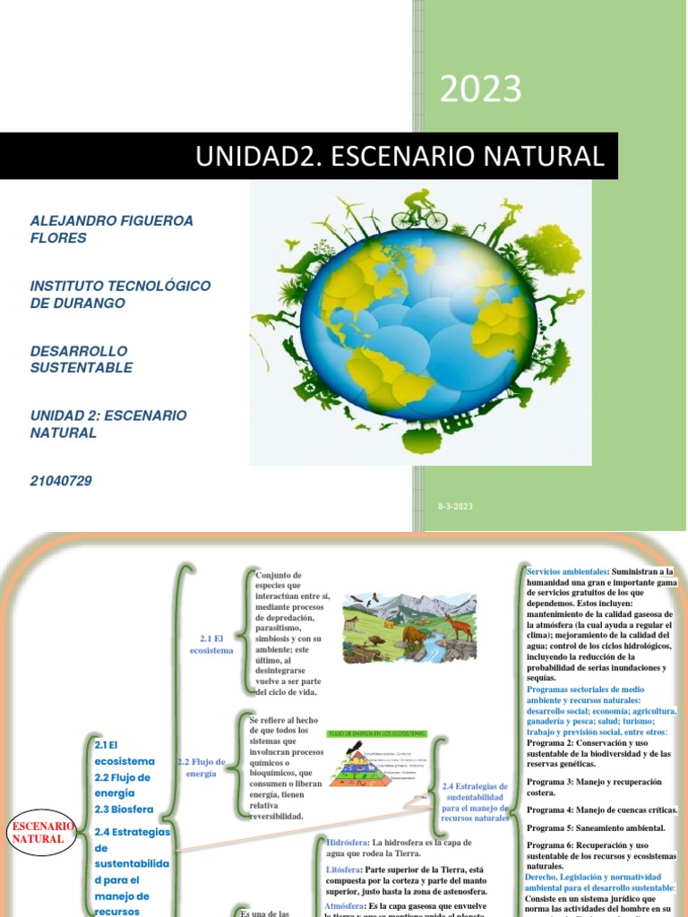 Cuadro Sinóptico-TrabajoU2-Desarrollo Sustentable | PDF | Entorno ...