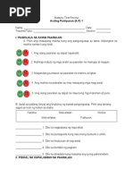 Quarter 2-Week 4 Kindergarten Worksheets | PDF