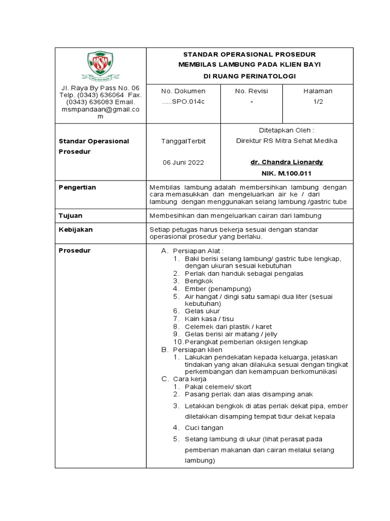 Sop Kumbah Lambung | PDF