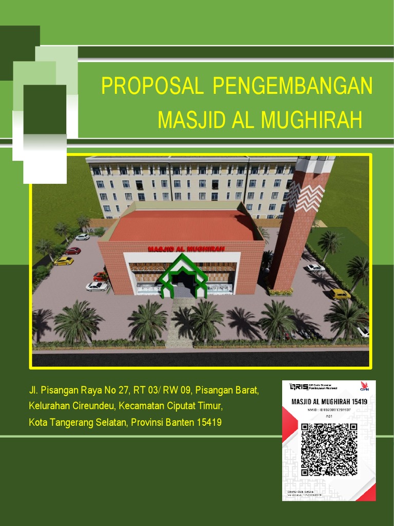 Proposal Pengembangan Masjid | PDF