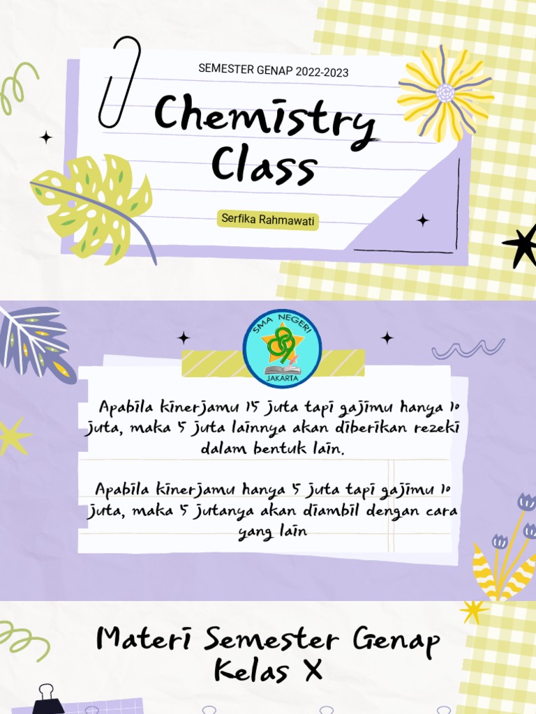 Green Purple Playful Illustration Class Syllabus Presentation | PDF