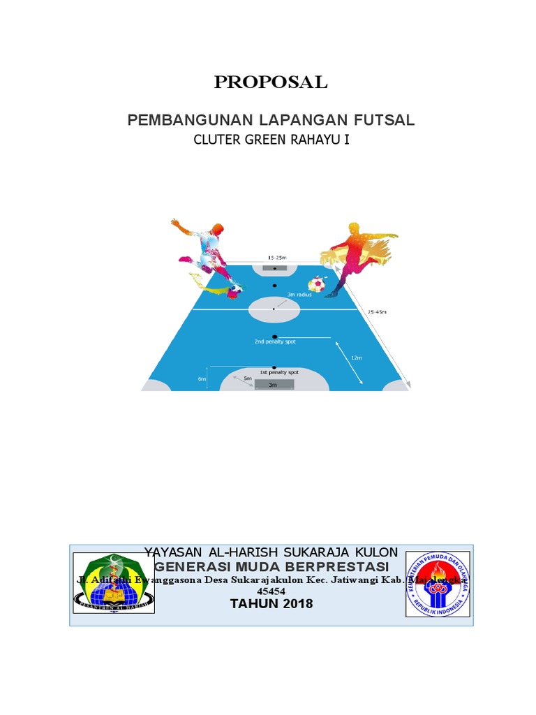 Proposal Lapangan Futsal Alharish | PDF | Seni