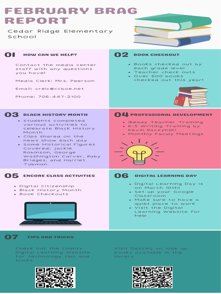 Monthly Brag Report | PDF