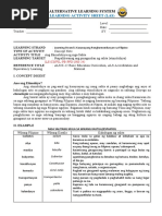 LS 1 Communication Skills Filipino | PDF