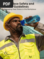 Heat Stress Management Compliance Checklist | PDF | Hyperthermia ...