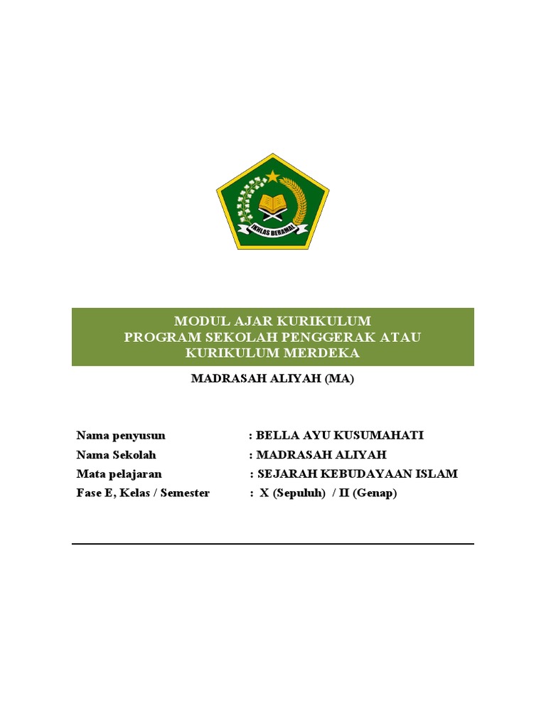 Modul Ajar Ski | PDF