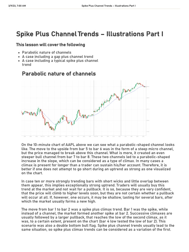 Spike Plus Channel Trends - Illustrations Part I | PDF | Microeconomics ...