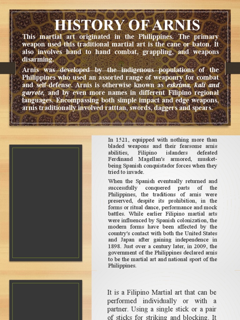 History of Arnis: Garrote, and by Even More Names in Different Filipino ...