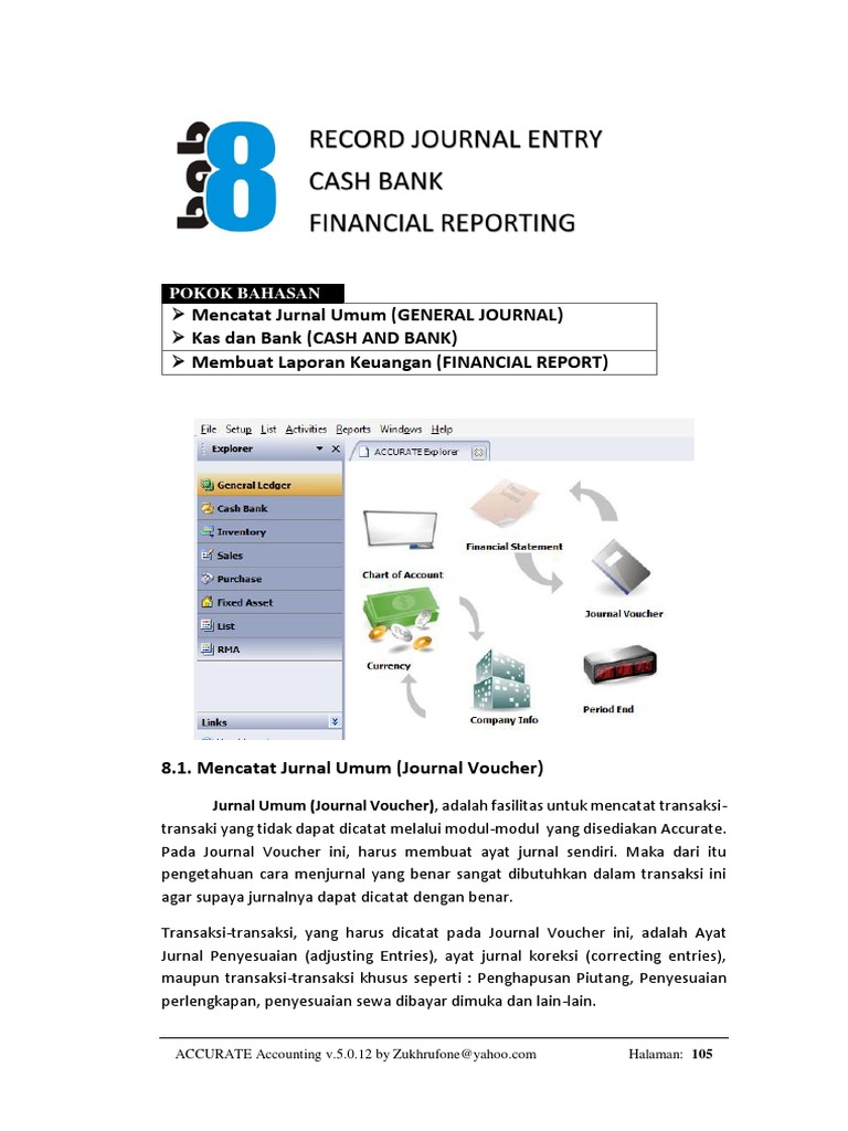 BAB 8 General Journal | PDF