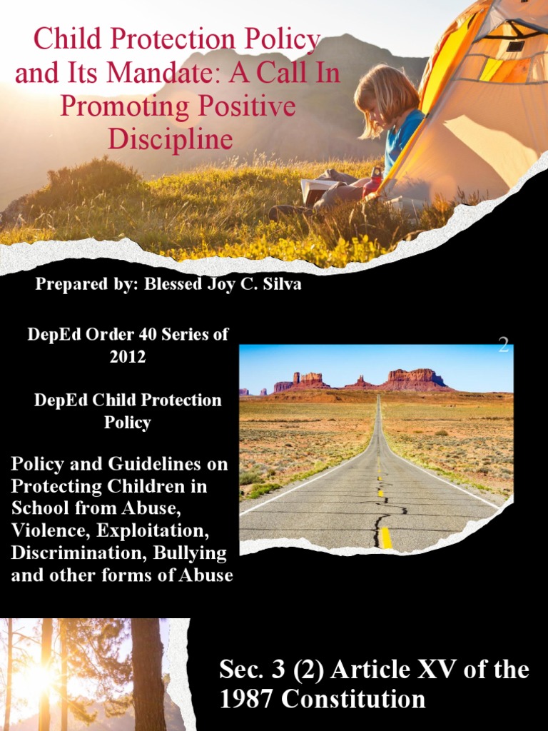 Child Protection Policy | PDF | Child Abuse | Violence