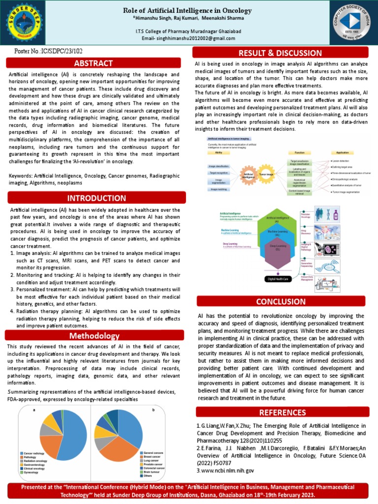 Himanshu Singh - Poster Presentation | PDF | Personalized Medicine | Medical Imaging