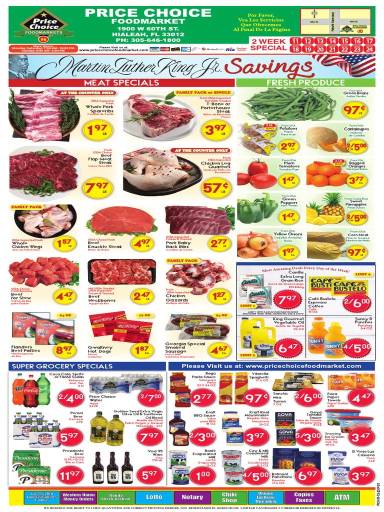 Weekly - Ad - Price - Choice - 6 1 | PDF | Western Cuisine | Foods