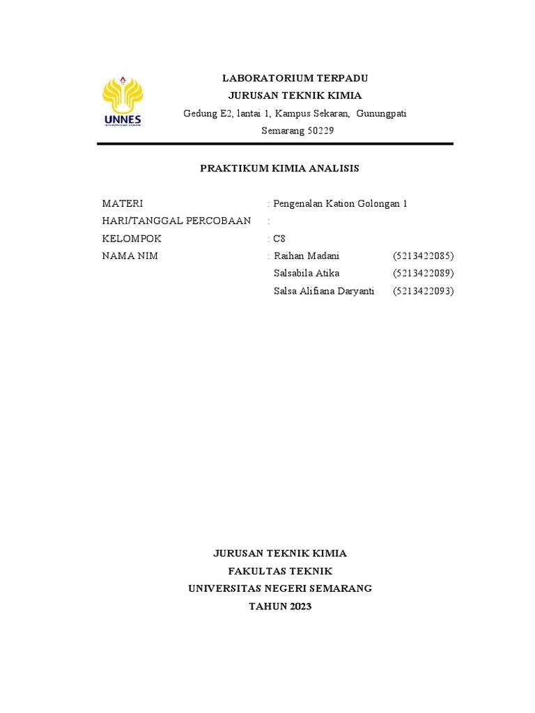 lapres pengenalan.docx | PDF