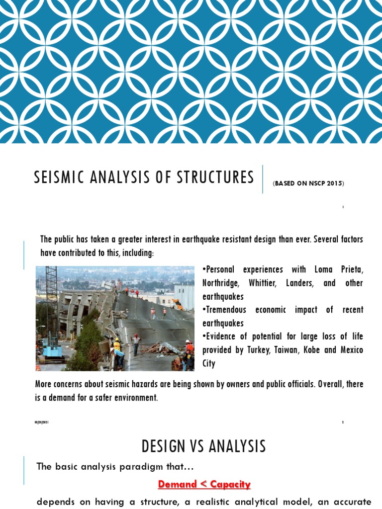 Seismic Analysis From NSCP 2015 | PDF | Earthquakes | Force