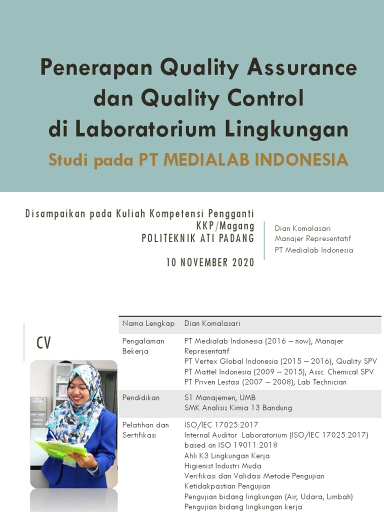 QA Dan QC Di Industri | PDF