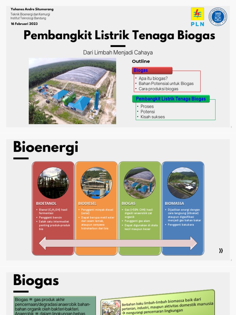 Potensi Biogas dari Limbah Pabrik Sawit | PDF | Sains & Matematika
