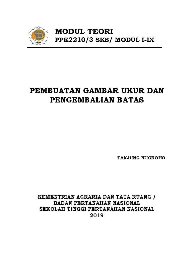 Modul Teori Semester 1 2019 Gu | PDF