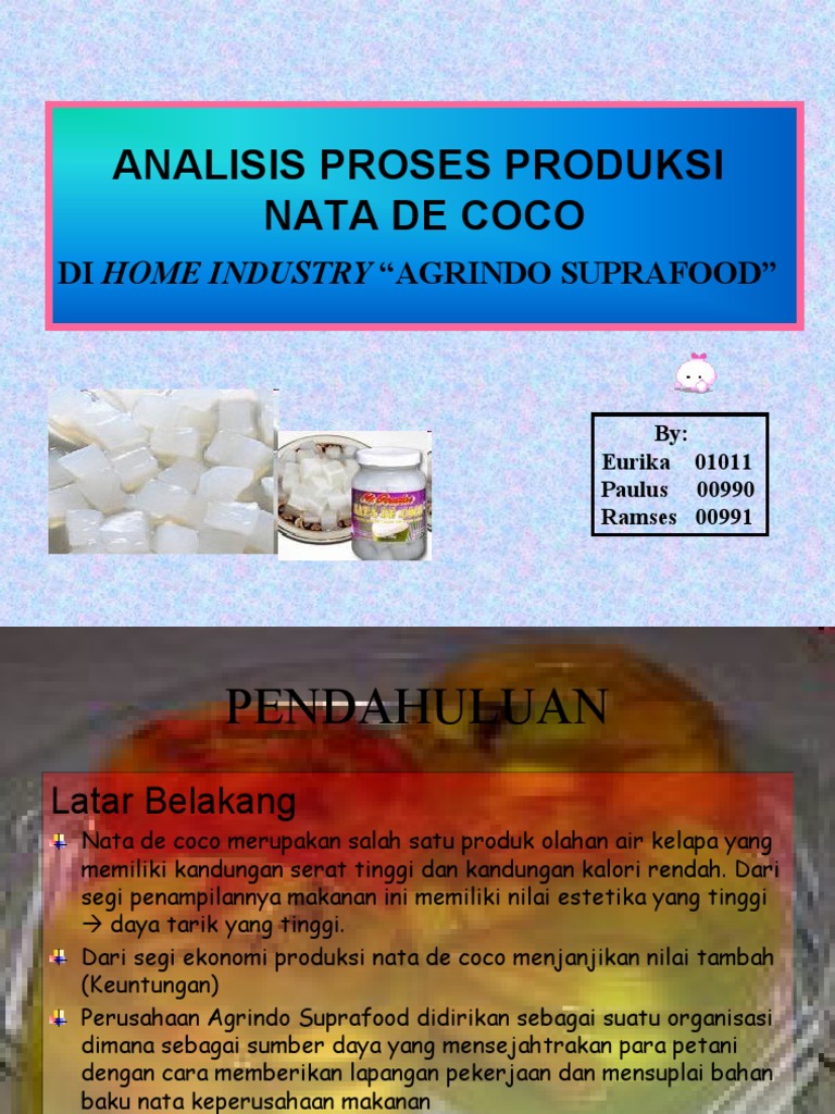 PRODUKSI Nata.ppt | PDF