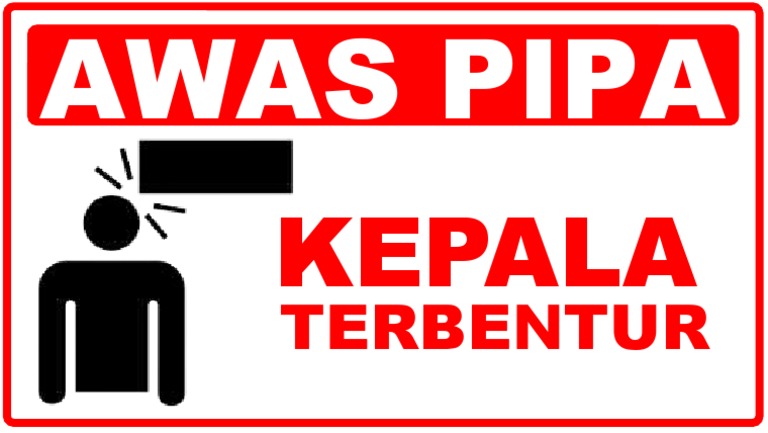 Rambu Awas Terbentur | PDF