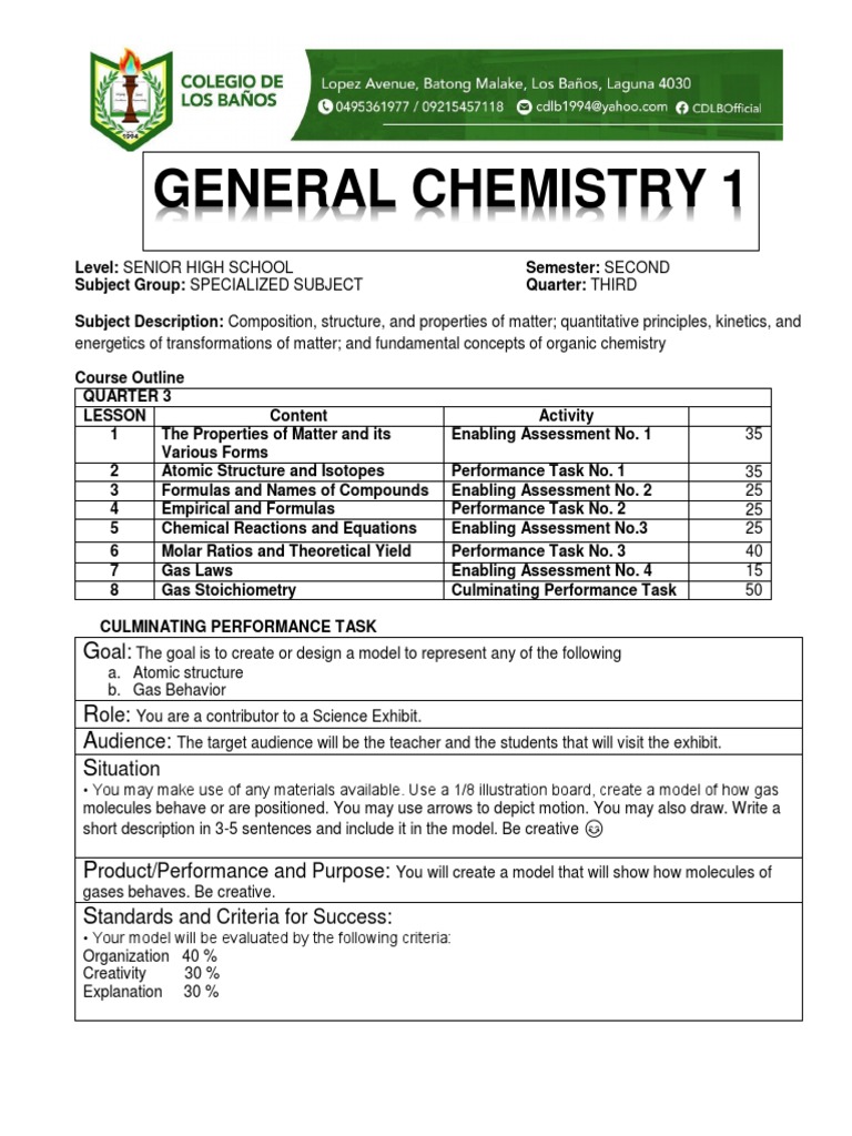 Gen Chem | PDF | Ion | Chemical Compounds
