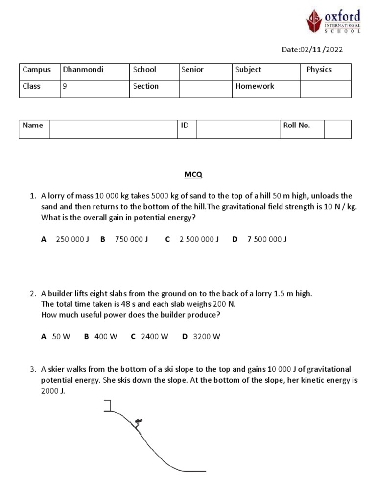 Force, Work Energy and Power | PDF | Force | Lift (Force)