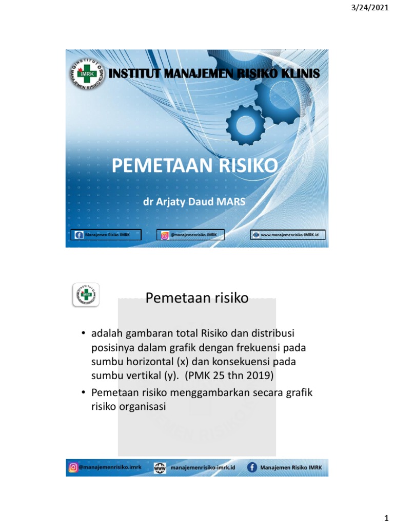 Pemetaan Risiko | PDF