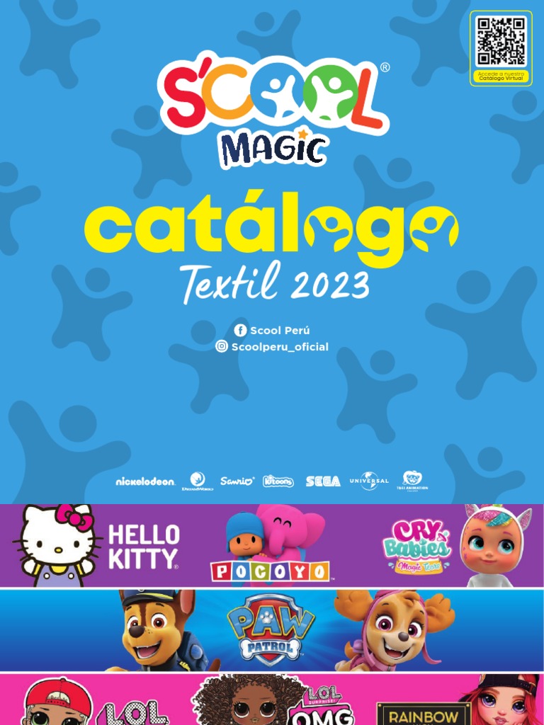 Catálogo Textil Scool Perú 2023 | PDF | Mochila | Viaje de aventura