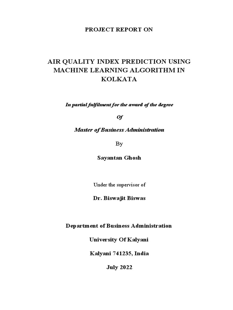 Sayantan Final Print Project Report | PDF | Quartile | Statistics