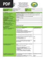 Diptonggo Filipino Lesson Plan | PDF