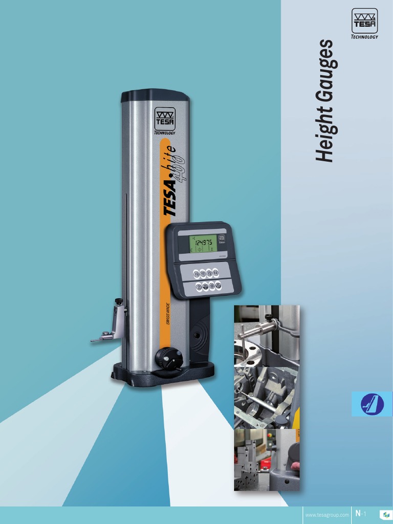 Tesa | PDF | Calibration | Accuracy And Precision