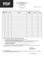 Canvass Form | PDF