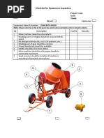 Drilling Machine Inspection Checklist | PDF | Drill | Mechanical ...