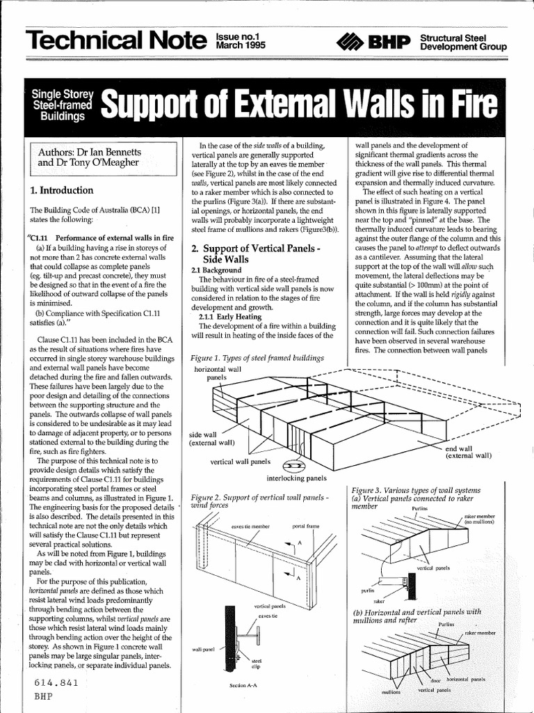 BHP External Walls | PDF