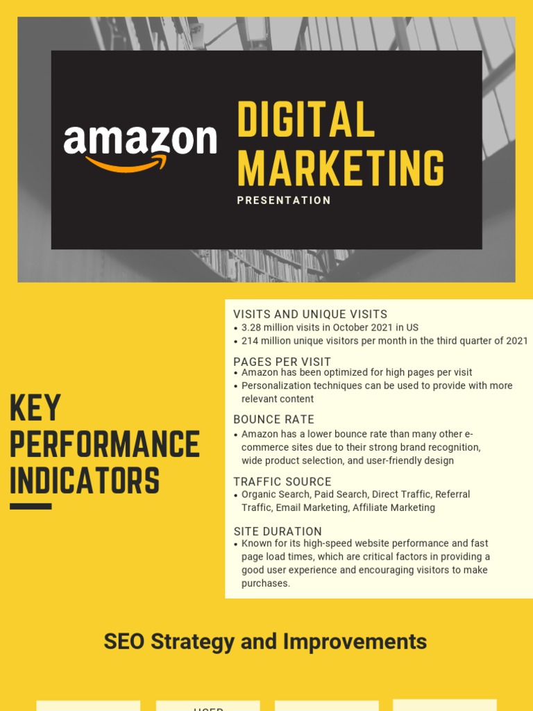 Amazon Digital Marketing KPIs | PDF | Search Engine Optimization ...