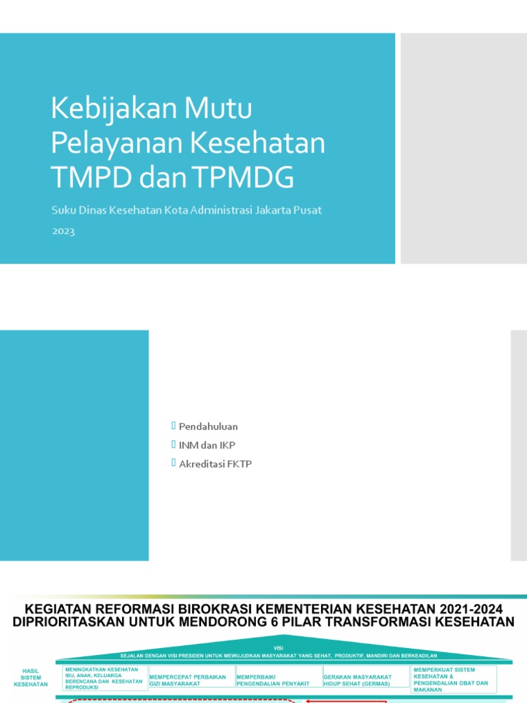 Inm TPMD TPMDG 2023 | PDF