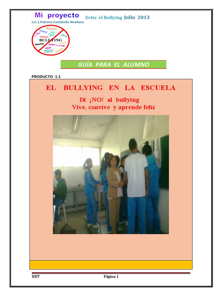 Proyecto Bullying 1 | PDF | Evaluación