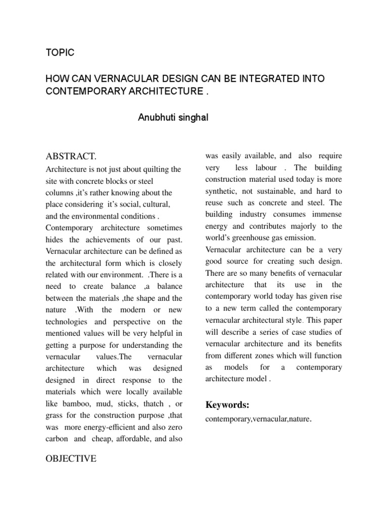 Research Paper . | Download Free PDF | Sustainability | Sustainable ...